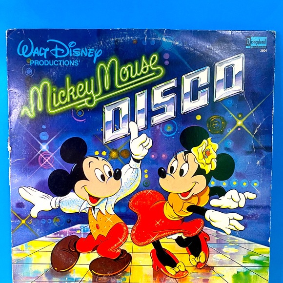 Disney | Media | Walt Disney 979 Mickey Mouse Disco Disneyland Vinyl ...